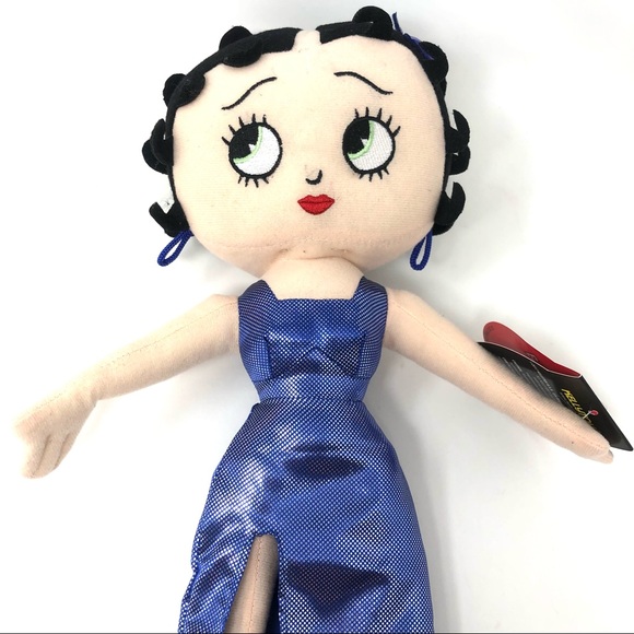 Kellytoy | Toys | Kellytoy Betty Boop Blue Dress Stuffed Plush 5 | Poshmark
